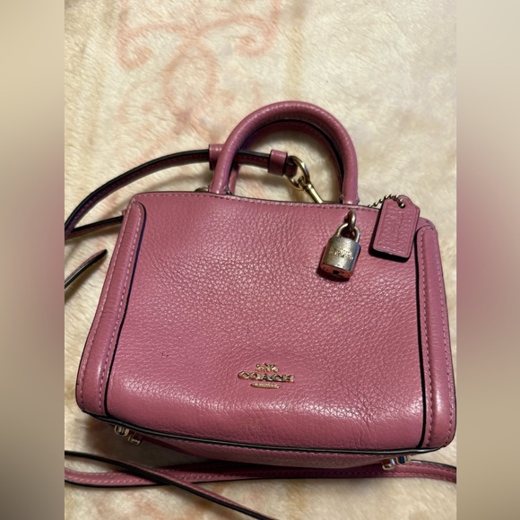 Coach | Bags | Coach Zoe Micro Crossbody Dusty Rose | Poshmark